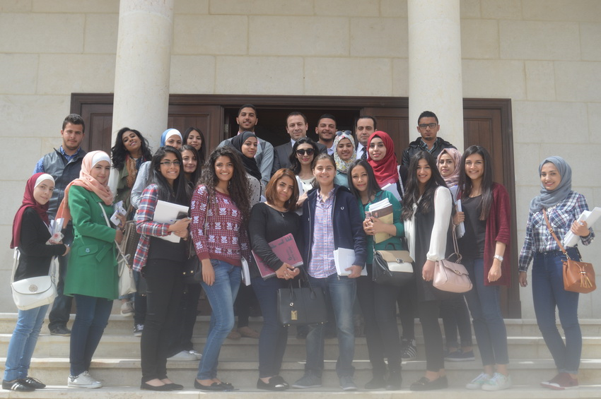 Visit of the students of the Faculty of Law at the University of Jordan ...